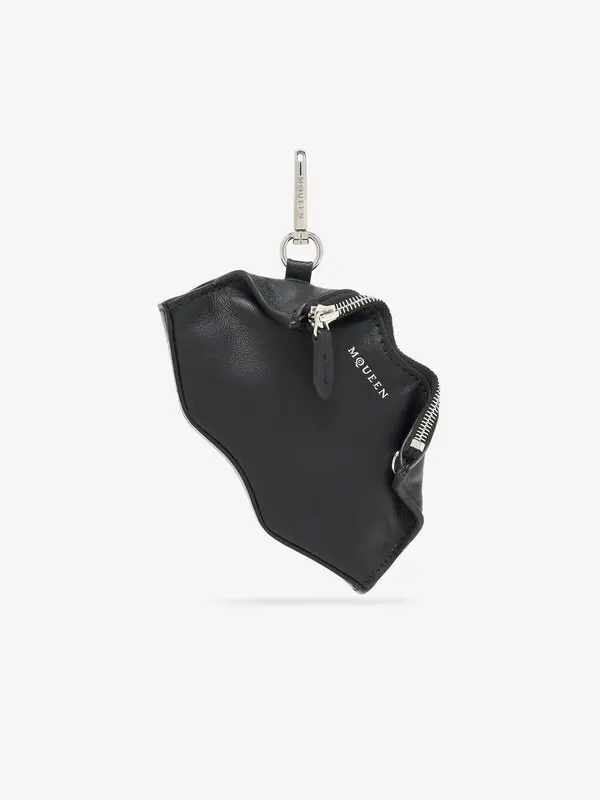 Alexander McQueen Manta Charm - Black