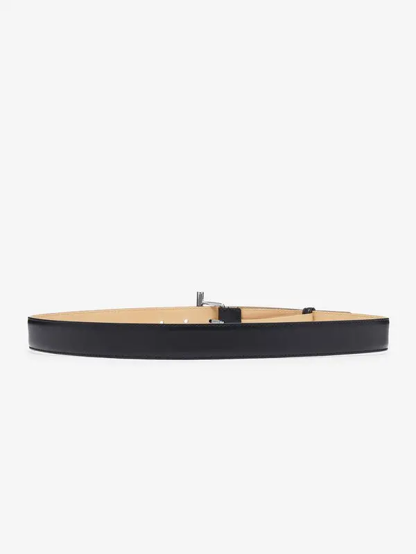 Alexander McQueen T-bar Hip Belt - Black/silver