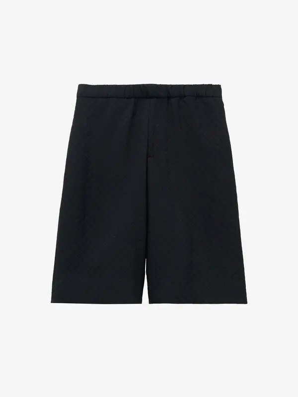 Alexander McQueen Skull Jacquard Shorts - Black