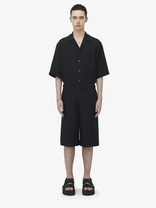 Alexander McQueen Skull Jacquard Shorts