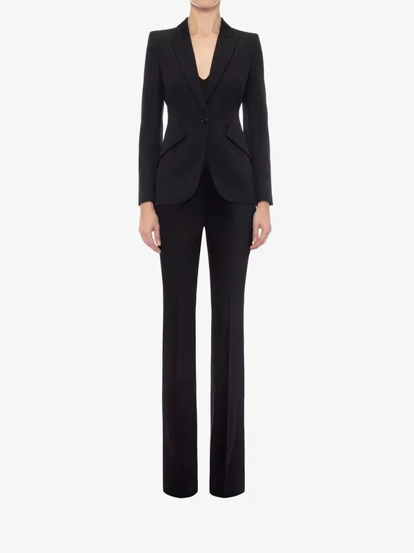Alexander McQueen Narrow Bootcut Trousers