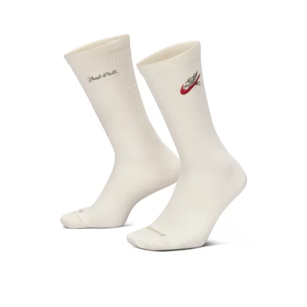 Nike Everyday Plus Lightweight Crew Socks - White