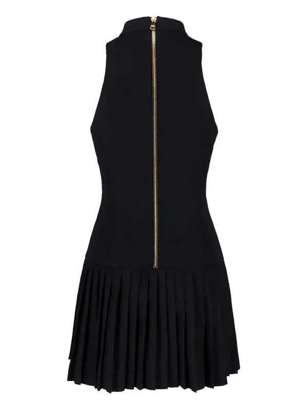 Balmain Virgin Wool Mini Dress