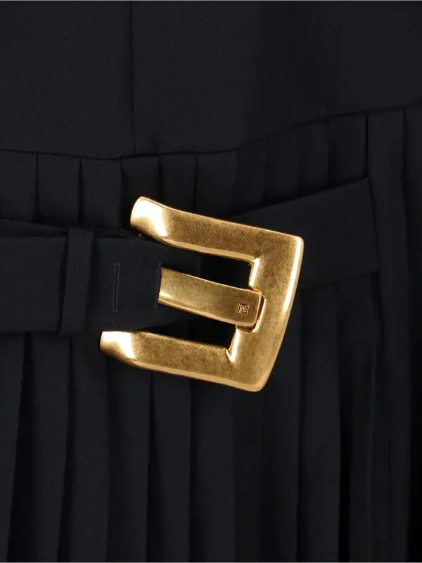 Balmain Virgin Wool Mini Dress
