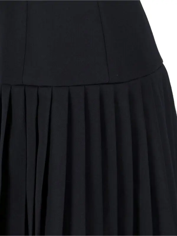Balmain Virgin Wool Mini Dress