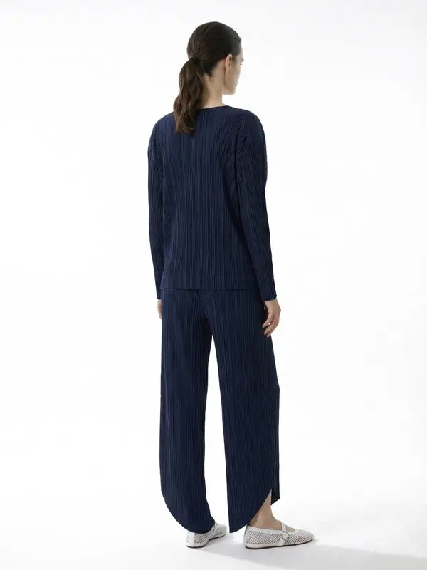 Giorgio Armani Pleated Twin-set - Blue