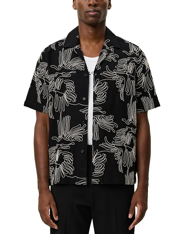 LES DEUX Liam Floral Shirt