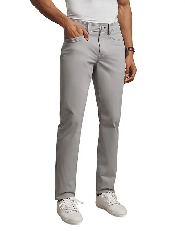 RHONE Commuter Flyweight Five Pocket Pants - Light Gray
