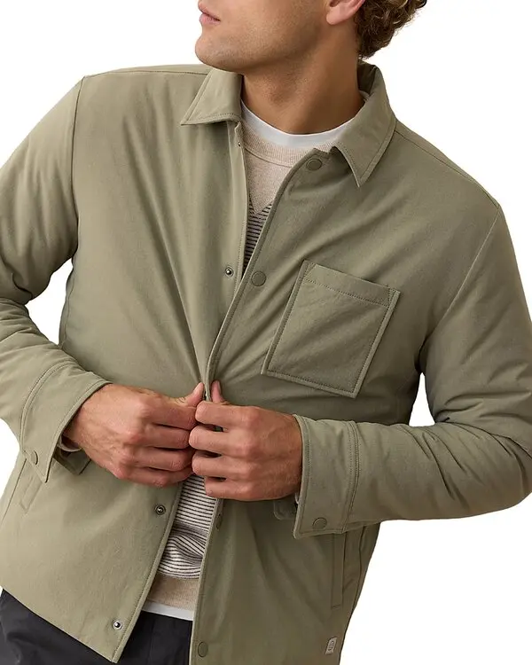 Marine Layer Traveler Insulated Jacket - Vetiver