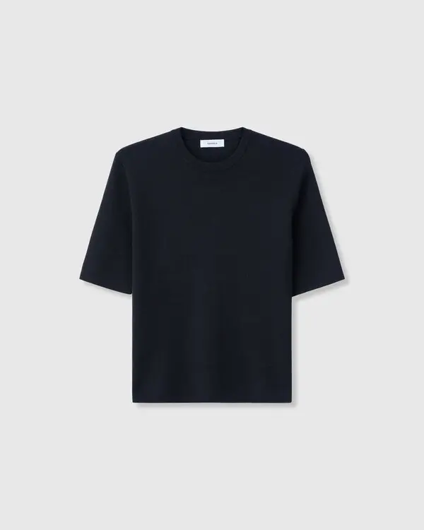 CASASOLA Short-sleeve Top - Black