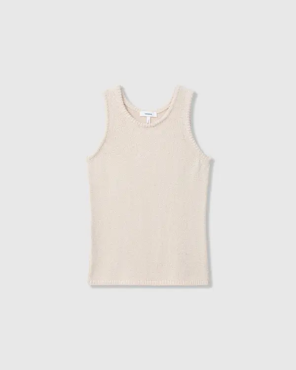 CASASOLA Carolina Tank Top - Tapioca