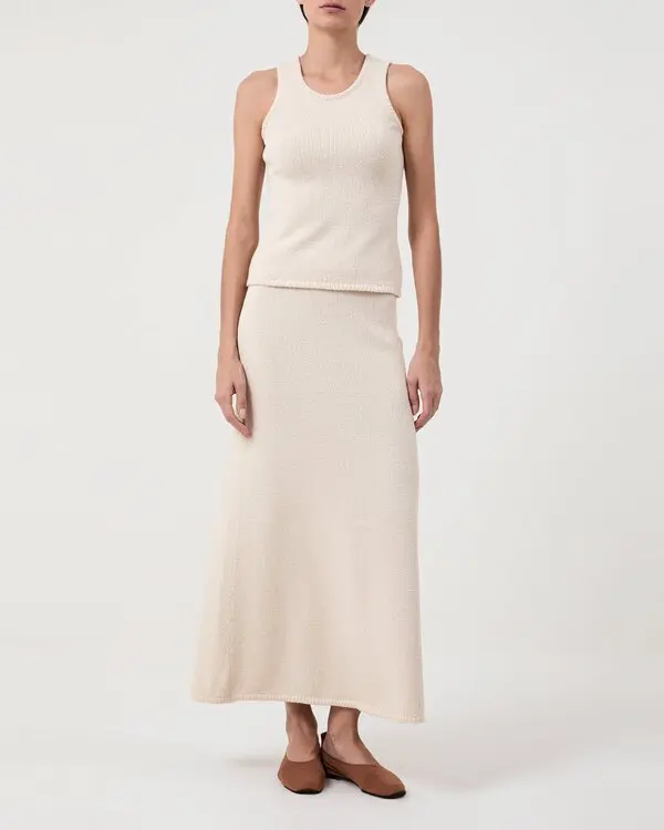 CASASOLA Carolina Tank Top - Tapioca