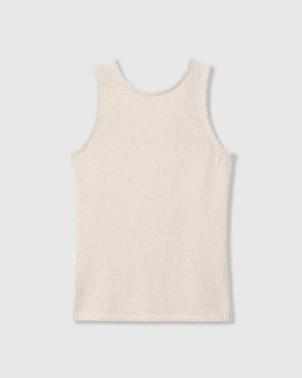 CASASOLA Carolina Tank Top - Tapioca