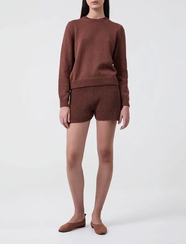 CASASOLA Alba Shorts - Brown