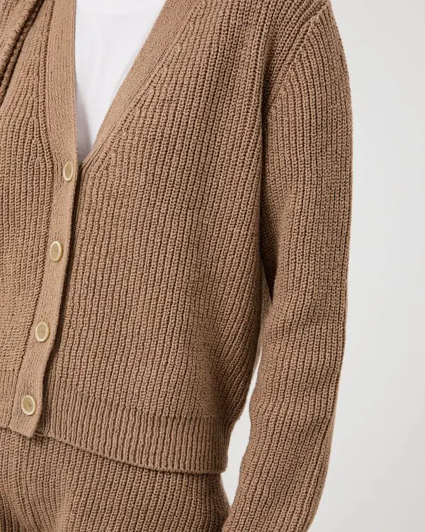 CASASOLA Aurora Cardigan - Camel
