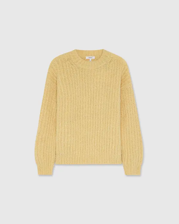 CASASOLA Orso Bouclé Sweater - Yellow
