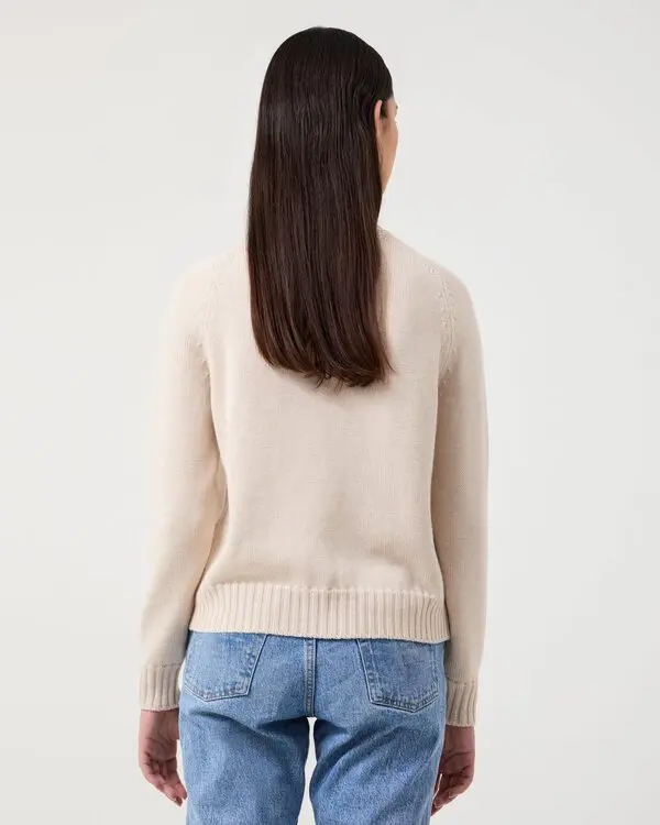 CASASOLA Crewneck Merino Wool Sweater