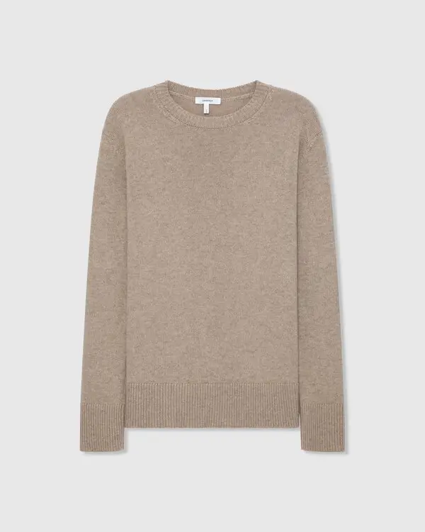 CASASOLA Maria Crewneck - Stone