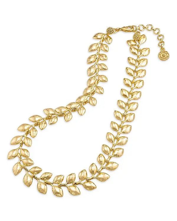 CAPUCINE DE WULF Golden Lauren Convertible Necklace, 16