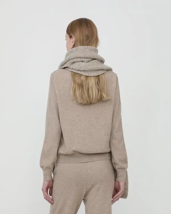 CASASOLA Ciro W Scarf - Stone