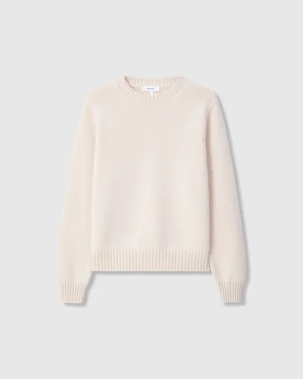 CASASOLA Crewneck Sweater - Sand