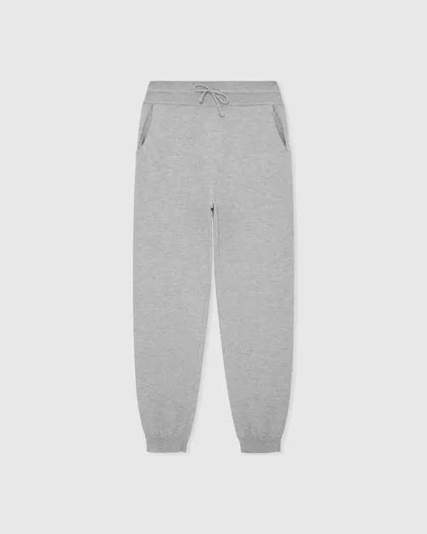 CASASOLA Compact Cashmere Jogging Trousers - Grey