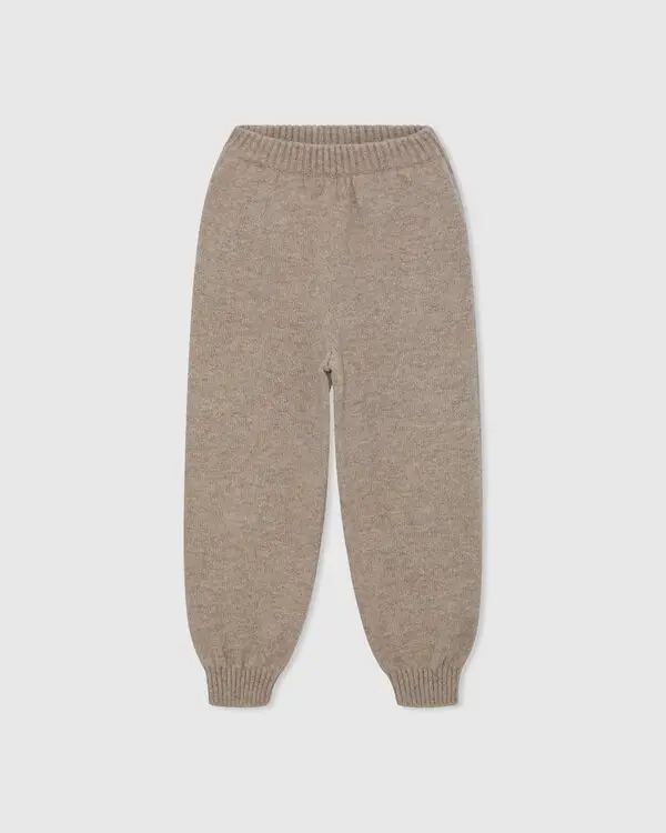 CASASOLA Cashmere Jogger Trousers - Stone