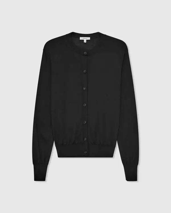 CASASOLA Madolina Cashmere-silk Cardigan - Black