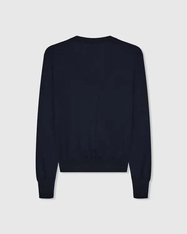 CASASOLA Cosima V-neck Sweater - Black
