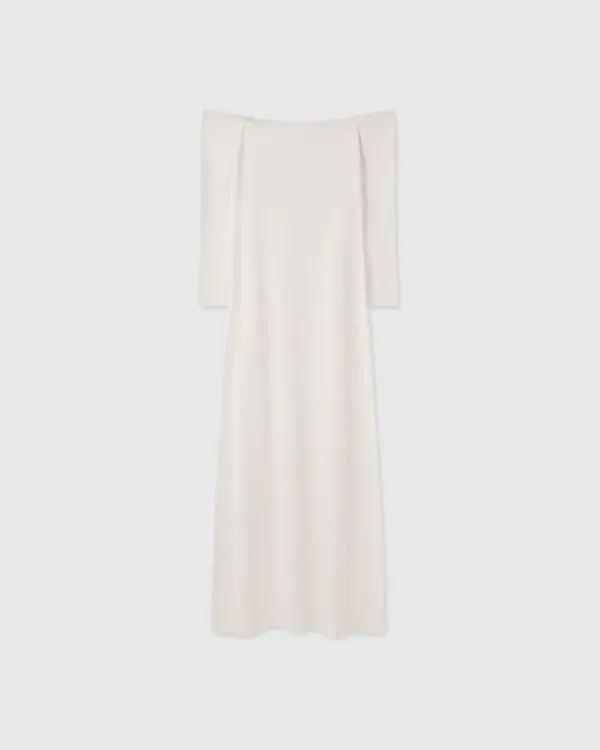 CASASOLA Caterina Compact Dress - Ivory