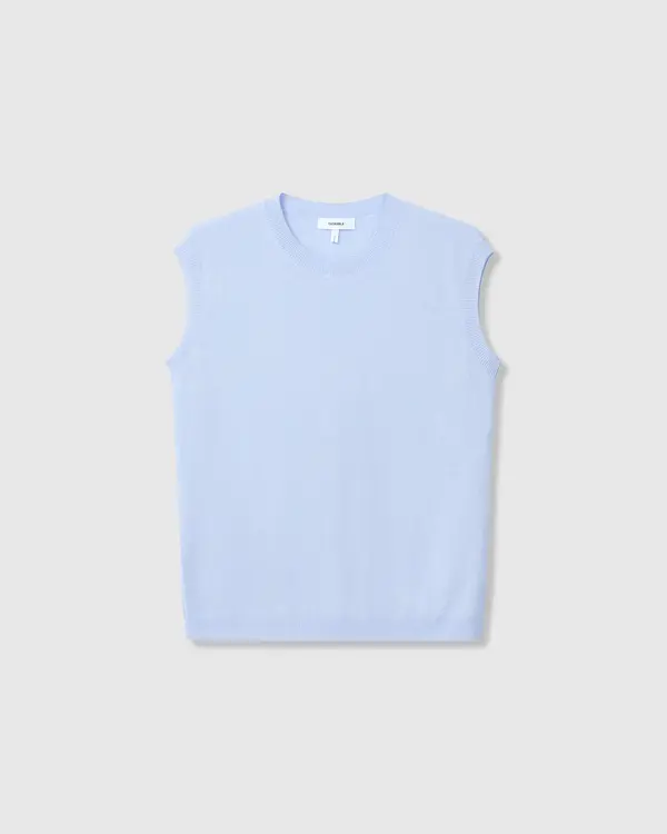 CASASOLA Milena Top - Light Blue