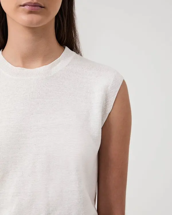 CASASOLA Milena Linen Top