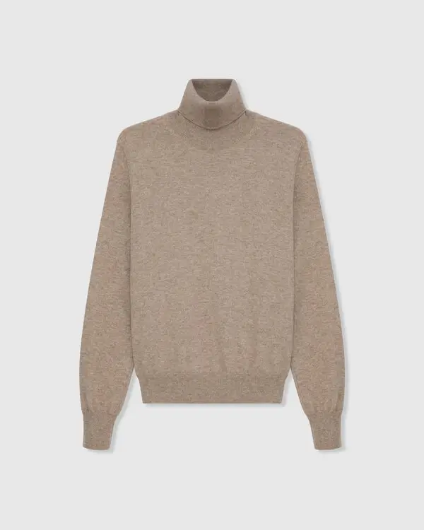 CASASOLA Camilla Turtleneck - Stone