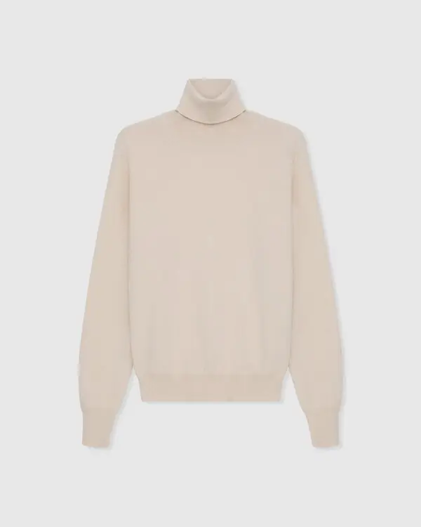 CASASOLA Camilla Turtleneck - Sand