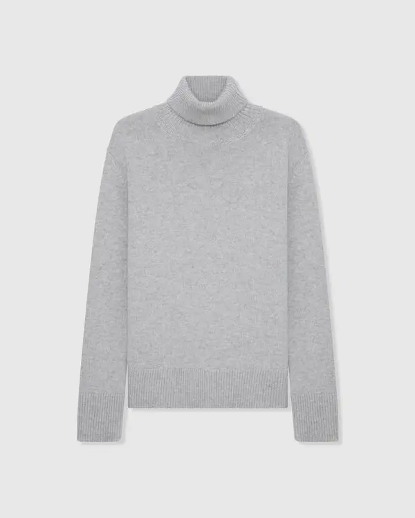 CASASOLA Adelina Turtleneck - Grey