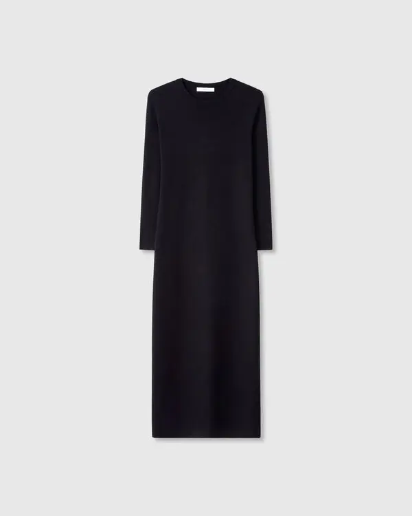 CASASOLA Elisabetta Midi Dress - Black