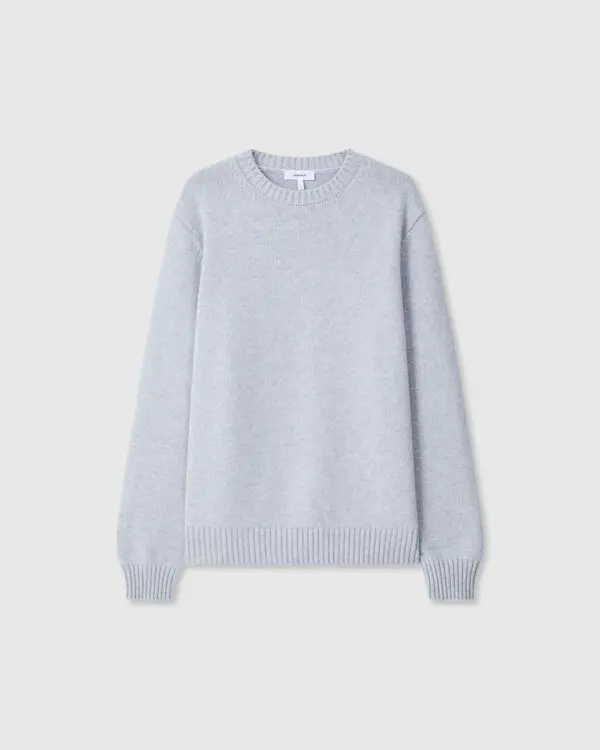 CASASOLA Pina Four-ply Crewneck Sweater - Grey