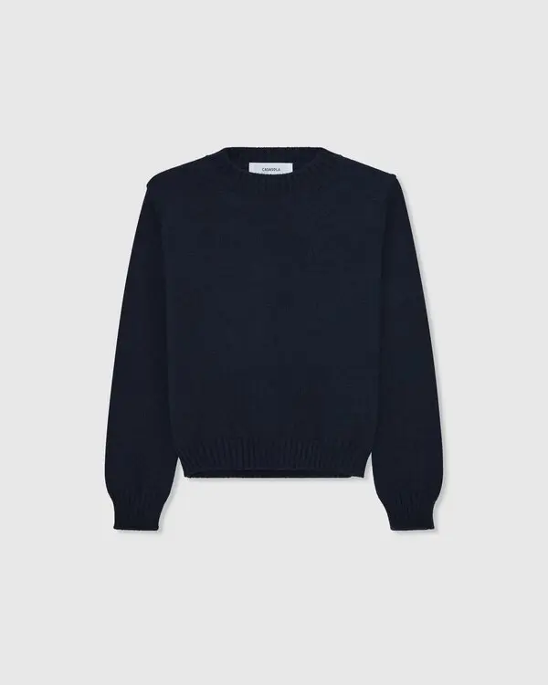 CASASOLA Pipo Crewneck - Navy