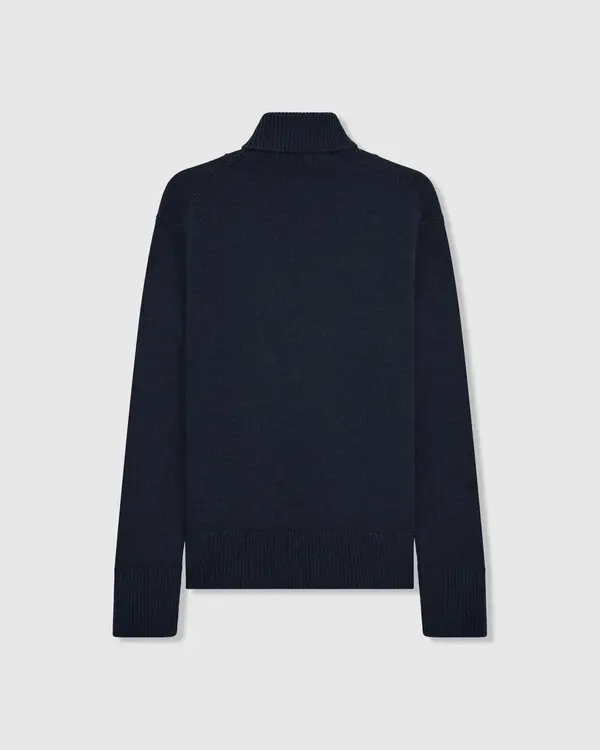 CASASOLA Adelina Turtleneck - Navy