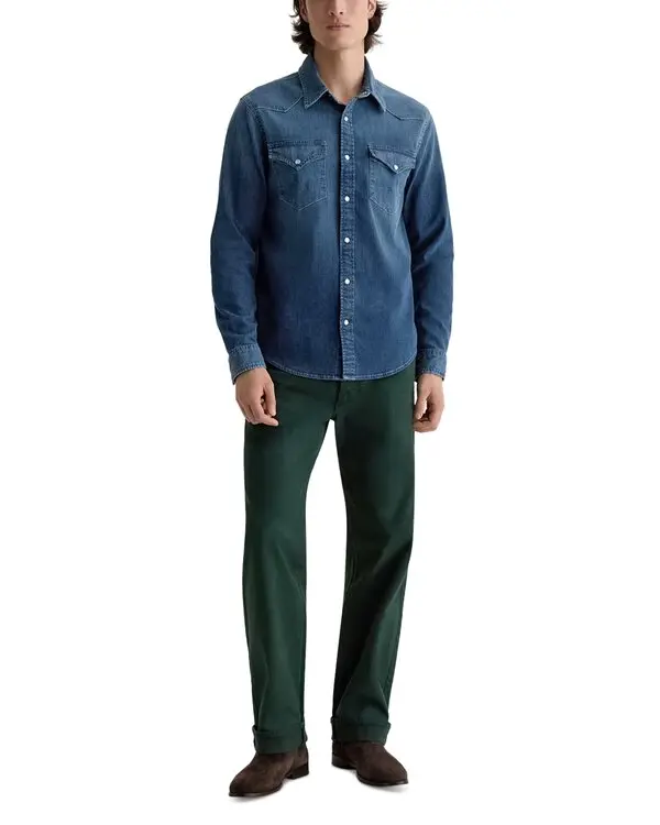 Ag Classic Fit Western Shirt - Dawn Sky