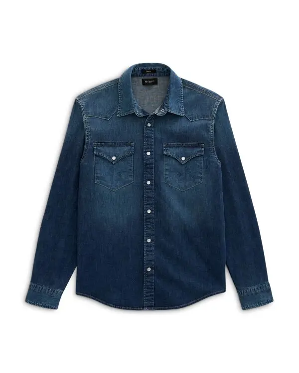 Ag Classic Fit Western Shirt - Dawn Sky
