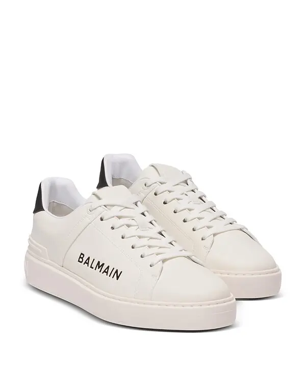 Balmain B-court Trainers - White