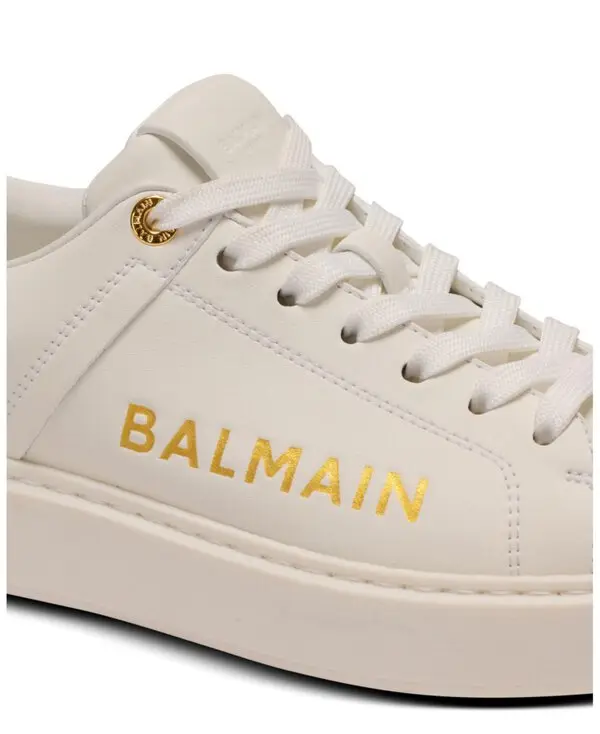 Balmain B-court Printed Trainers