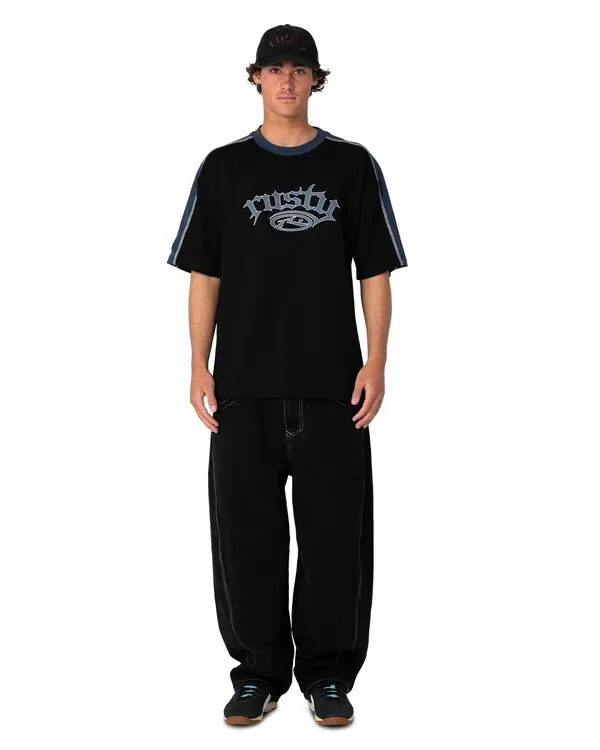 RUSTY Scream Logo T-shirt