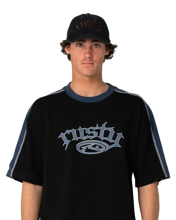 RUSTY Scream Logo T-shirt