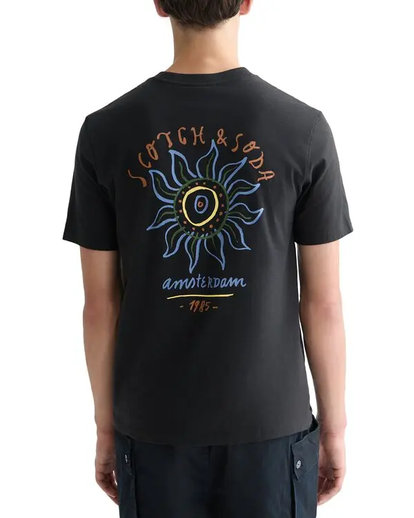 Scotch & Soda Front And Back Artwork Tee