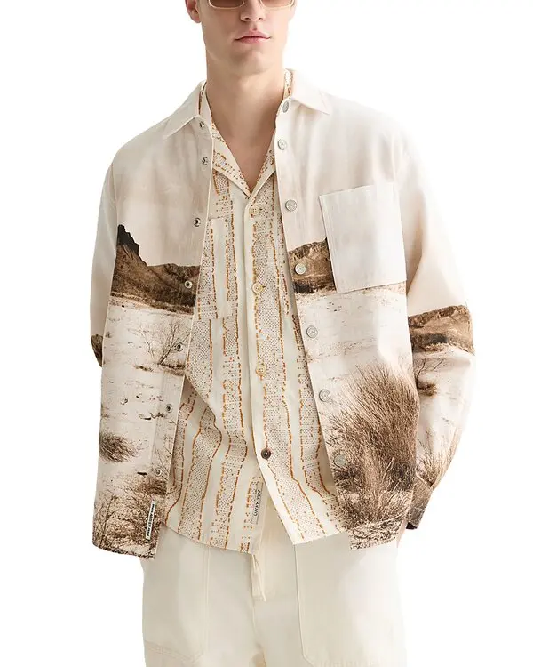 Scotch & Soda Scenery Overshirt - Longhorn