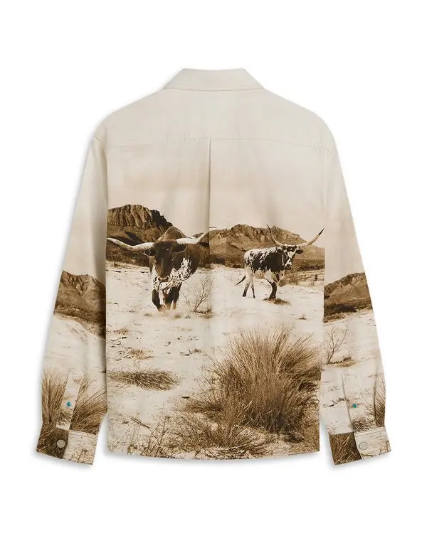 Scotch & Soda Scenery Overshirt - Longhorn