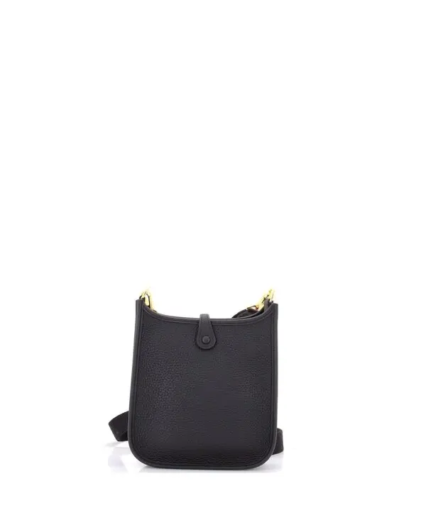 Hermès Tpm Evelyne Bag Gen Iii Clemence - Black
