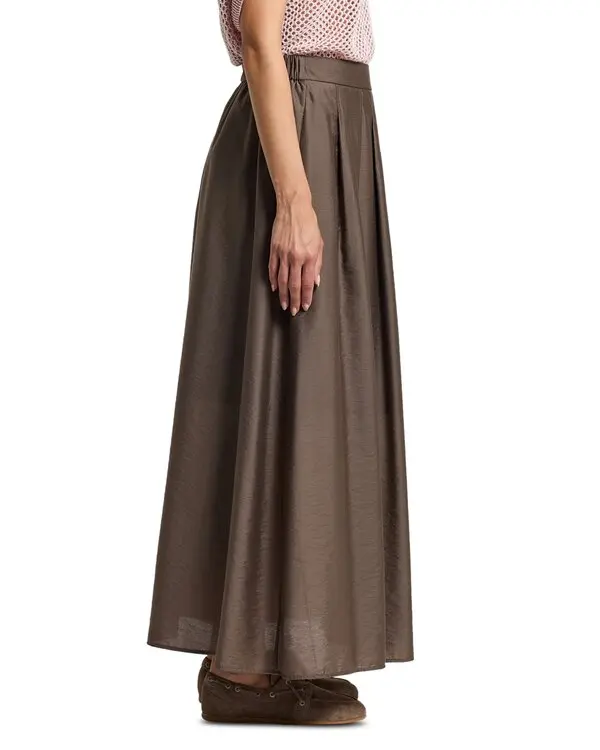 Peserico Pleated Maxi Skirt